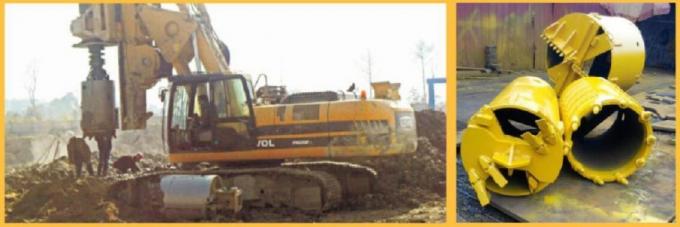 Hollow Stem Auger Drilling Used To Groundwater Monitoring Wells