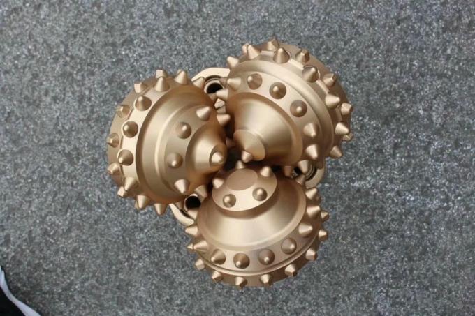Gas Mining Milled Tooth Drill Bit Three Cone Bit Wear Resistance