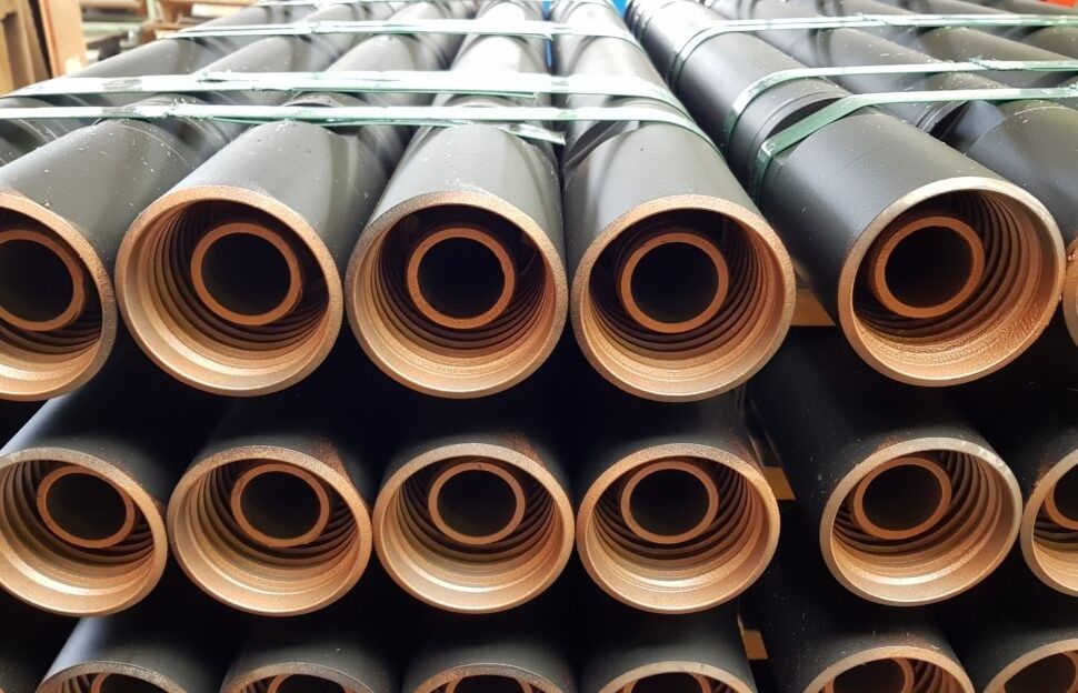 Reverse Circulation Drill Rod 4.00 inch OD DS Reverse Circulation Heavy ...