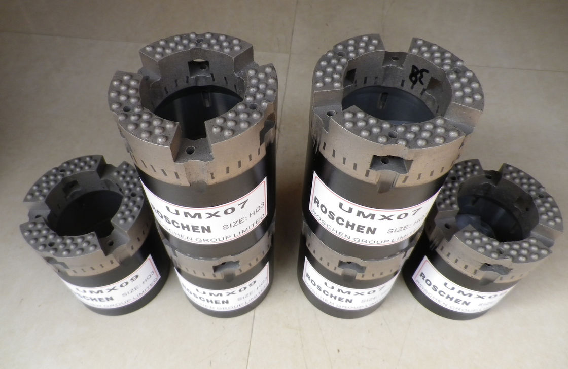 ISO PQ3 Diamond Core Bit For Hardness Formation Longer Life Wireline ...