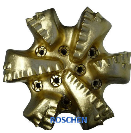 17 1/2" Oil Rig PDC Bits Diamond Core Drill Bit 6 Blades