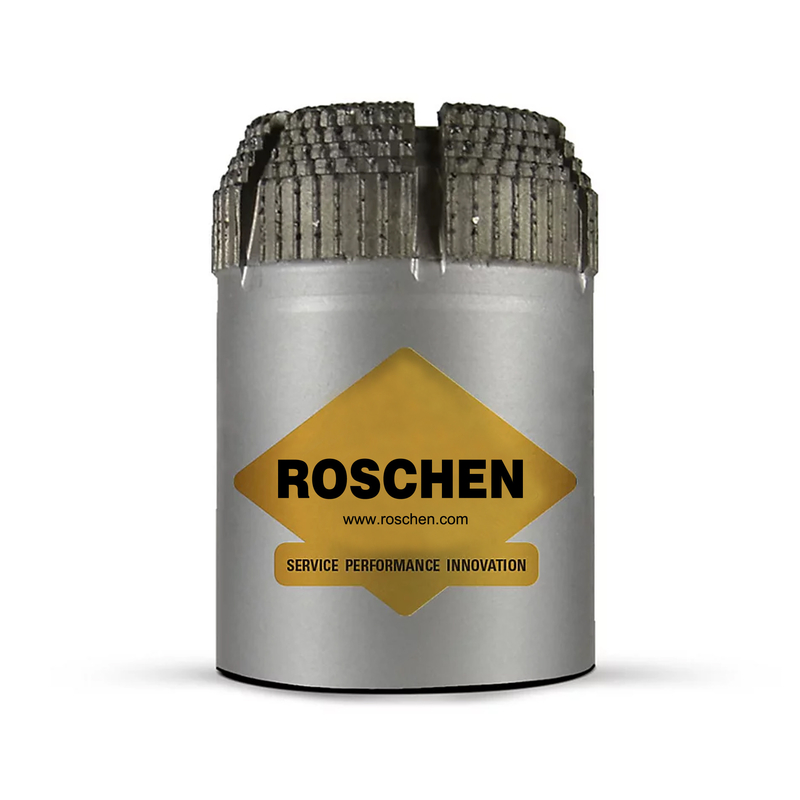 NQ3 HQ3 PQ3 Surface Set Diamond Bit for exploration diamond core drilling samples