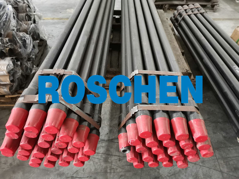 HQ NQ PQ BQ Wireline Drill Rods Quenching Heat Treatment High Stregnth ...