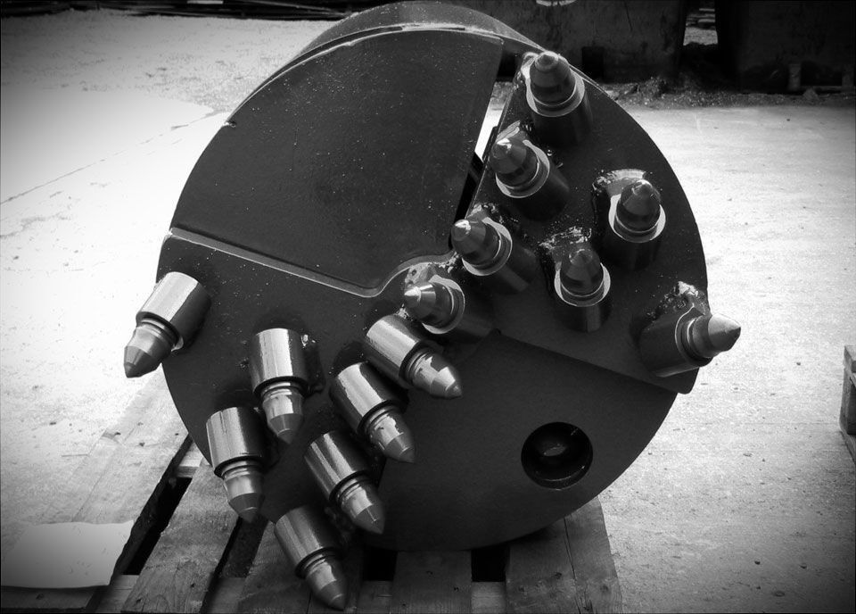 8 1/2"-9 7/8" Rock Drilling Bucket for Piling & Foundation