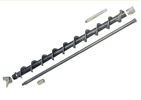 Conventional Conveyor Flight Auger Drilling for Geotechnical soil Sampling