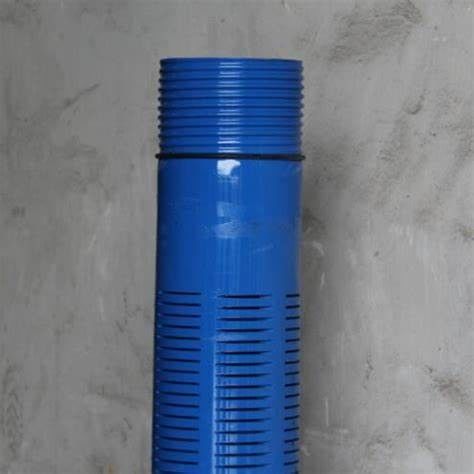 PVC Slotted Screens Casing Pipe / Water Filter Tubes