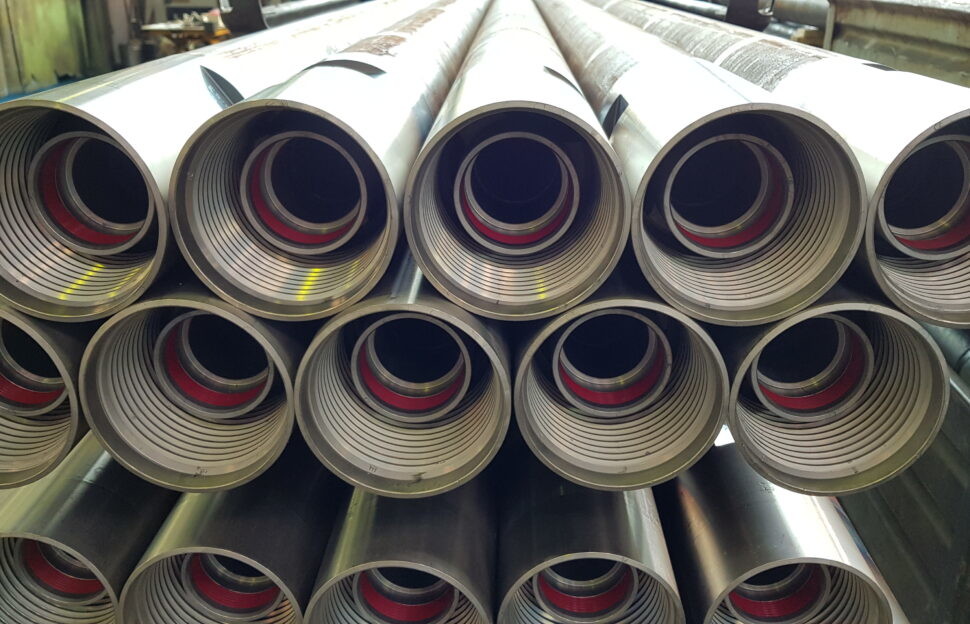 Tool Joint Spanner Flats Reverse Circulation Drill Pipe With 4 1/2 Inch ...