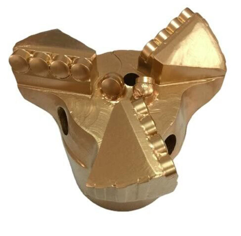 Drag Tricone Drill Bit With 3 Wing 4 Wing 5 Wing For Water Well Drilling