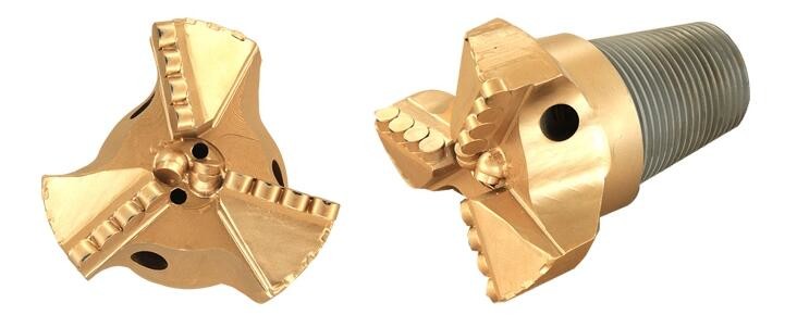 Drag Tricone Drill Bit With 3 Wing 4 Wing 5 Wing For Water Well Drilling