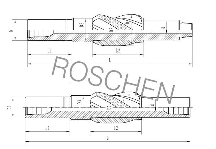 Replaceable Sleeve Drilling Stabilizer 8 1/2"~10 5/8" 215.9~269.9 mm ...
