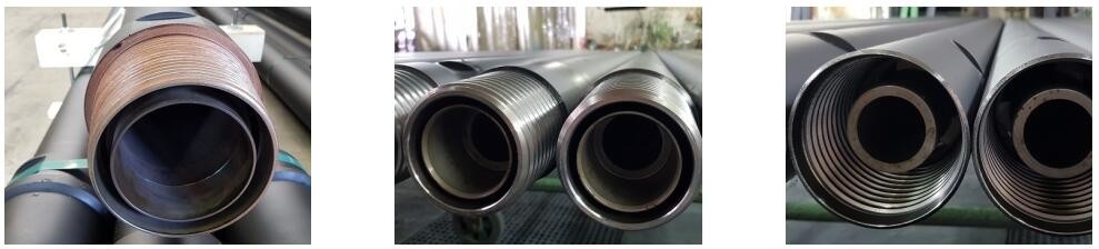 DR102 DR115 Remet, Metzke thread reverse circulation drill pipe