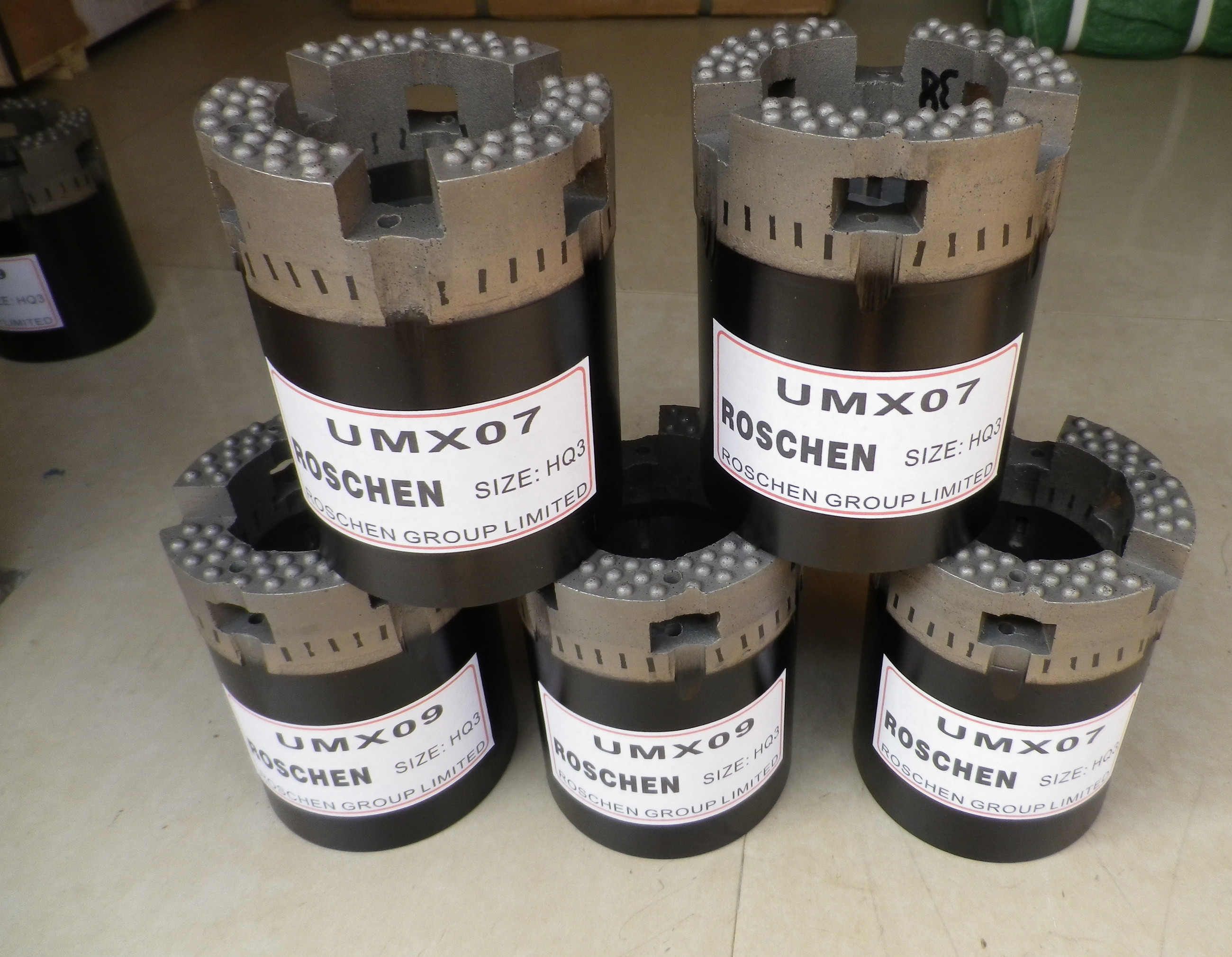 ISO PQ3 Diamond Core Bit For Hardness Formation Longer Life Wireline ...