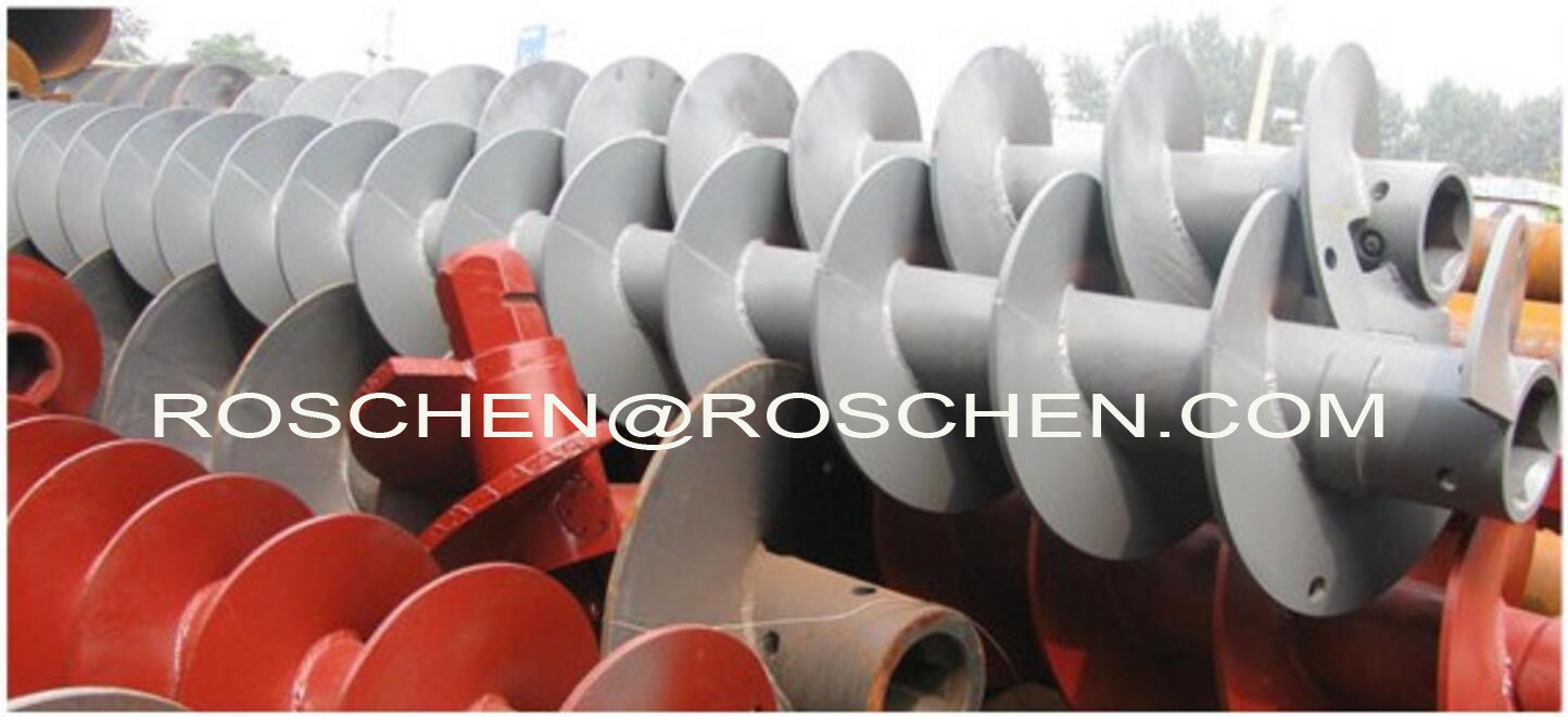 Frost And Solid Auger Drilling Difficult Soils With Hammer Rotation