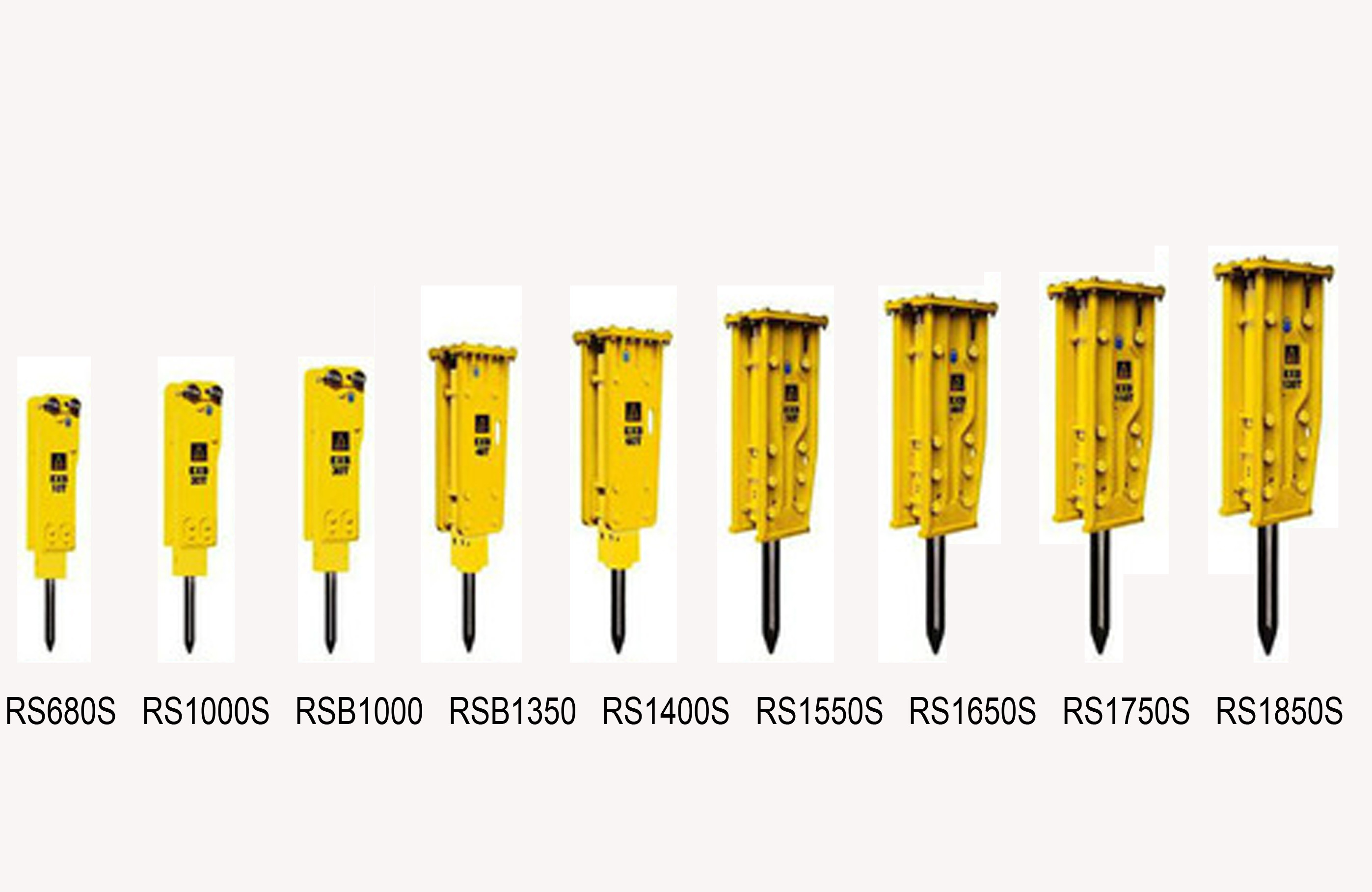 Excavator Breaker Efficient Division Drilling Rig Machine For Rock ...