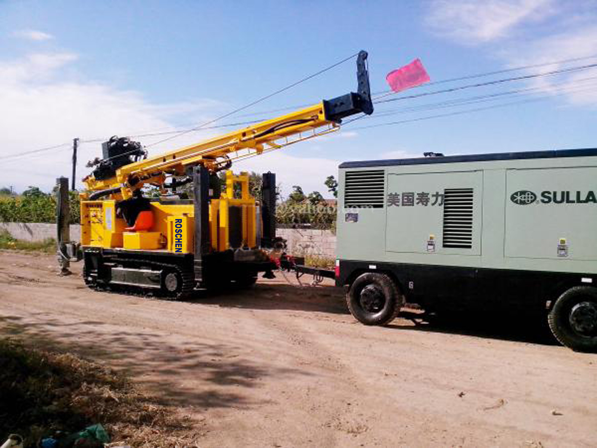 Reverse Circulation Rotary Drilling Rig Machine With CUMMINS Engine 0 ...