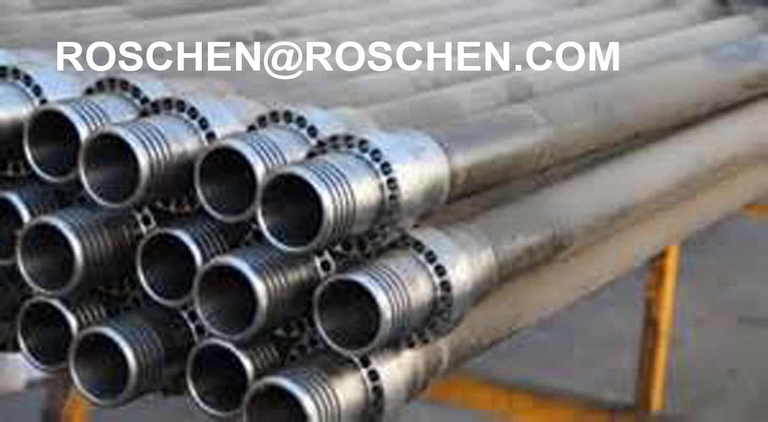 4 inch Reverse Circulation Drill Rods with 4 inch Remet Thread for RC ...