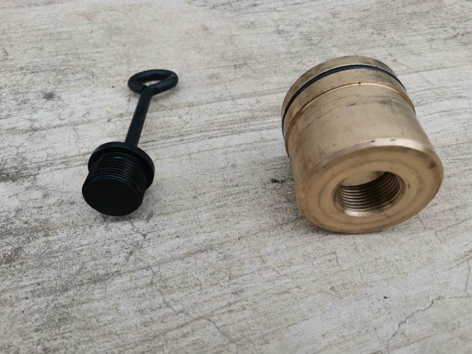 pump out adaptor piston piston plug for wireline coring system triple ...