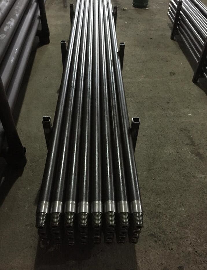 High Penetration Rate NWJ Drill Rod 89.3mm Using Mannesmann Seamless ...