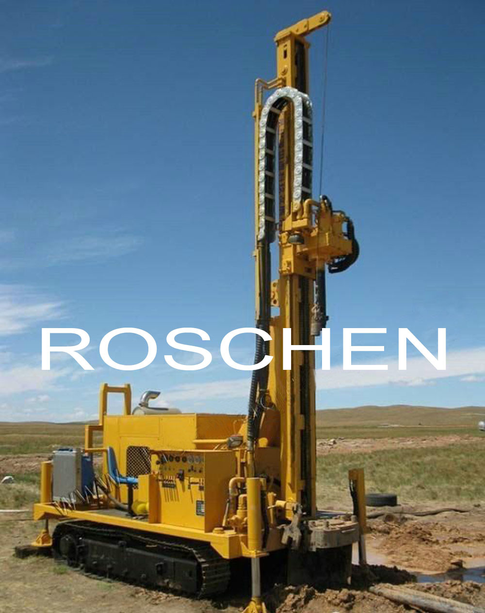 Rotary Drilling Rig For Water Well , Borehole , Core Drilling , Mining