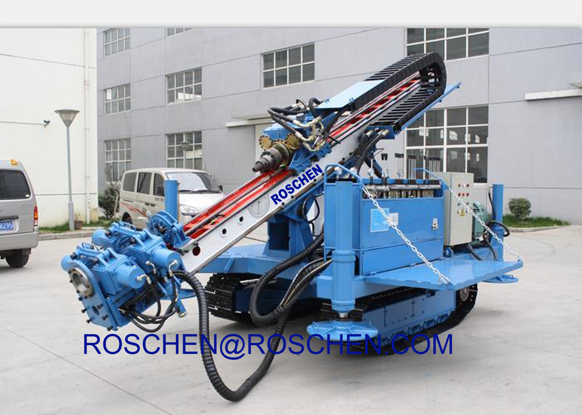 Anchor Drilling Rig Machine For Horizontal And Vertical Drilling 200 Mm ...