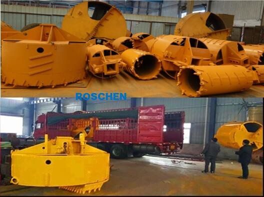 Yellow Color Rock Drilling Core Barrel Rotary Auger 800-1200mm Shell Length