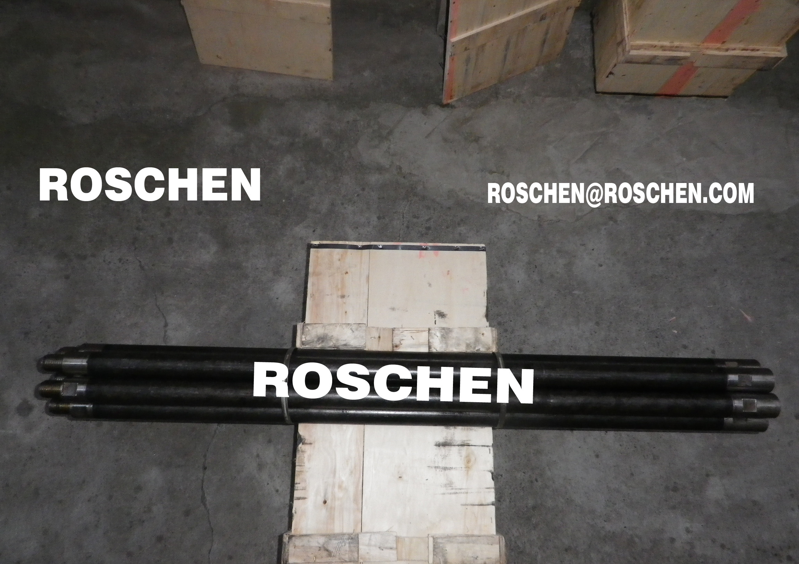 Non Coring Drilling Rods 20 Feet Od 2 7/8" With 2 3/8" Mayhew Jr Thread ...