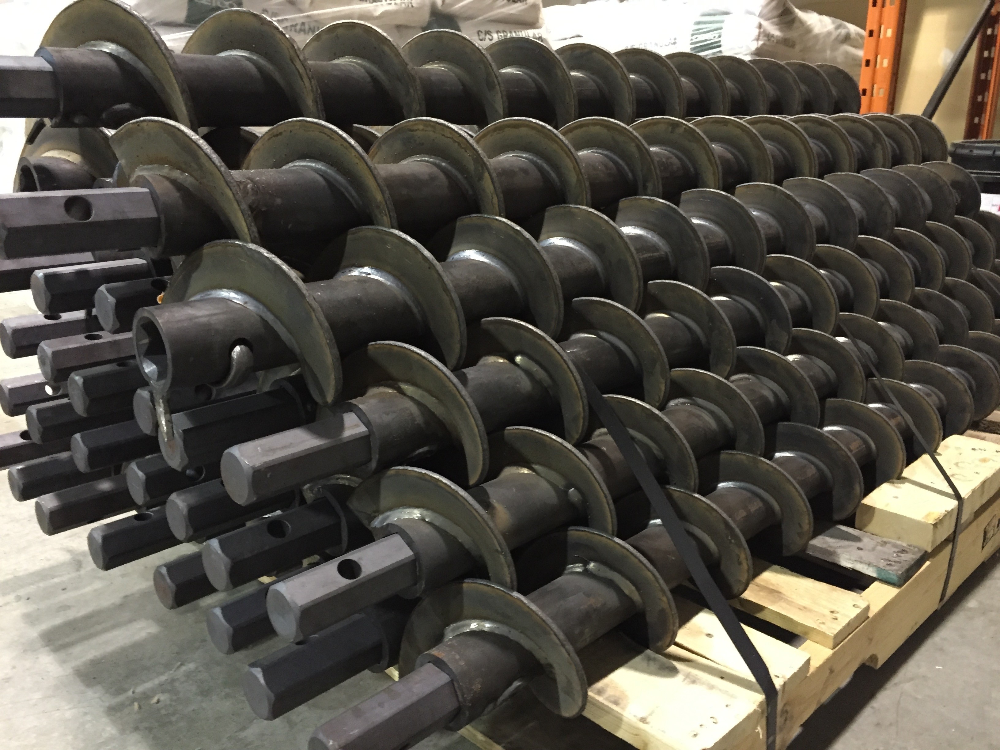 Hollow Stem Auger 8 1/4″ (210mm) Triple Key Heavy Duty