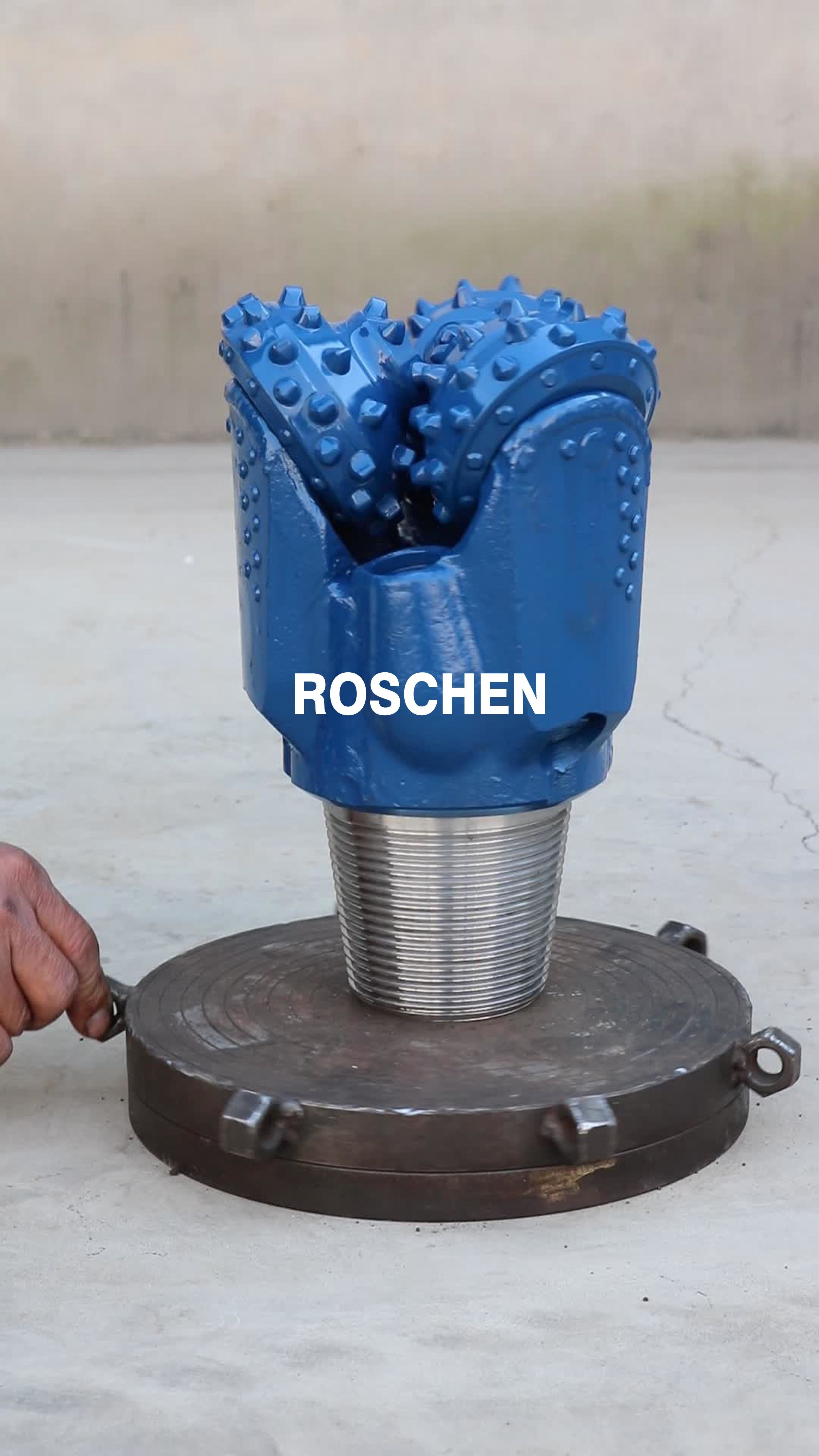 Oil Well Drilling API 17 1/2" IADC637 tricone rock bits