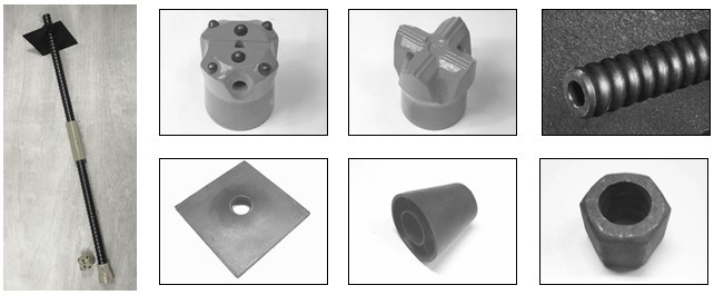 Anchors and Rock Bolts R25 to T130 for Self Drilling Hollow Anchor Bolt ...