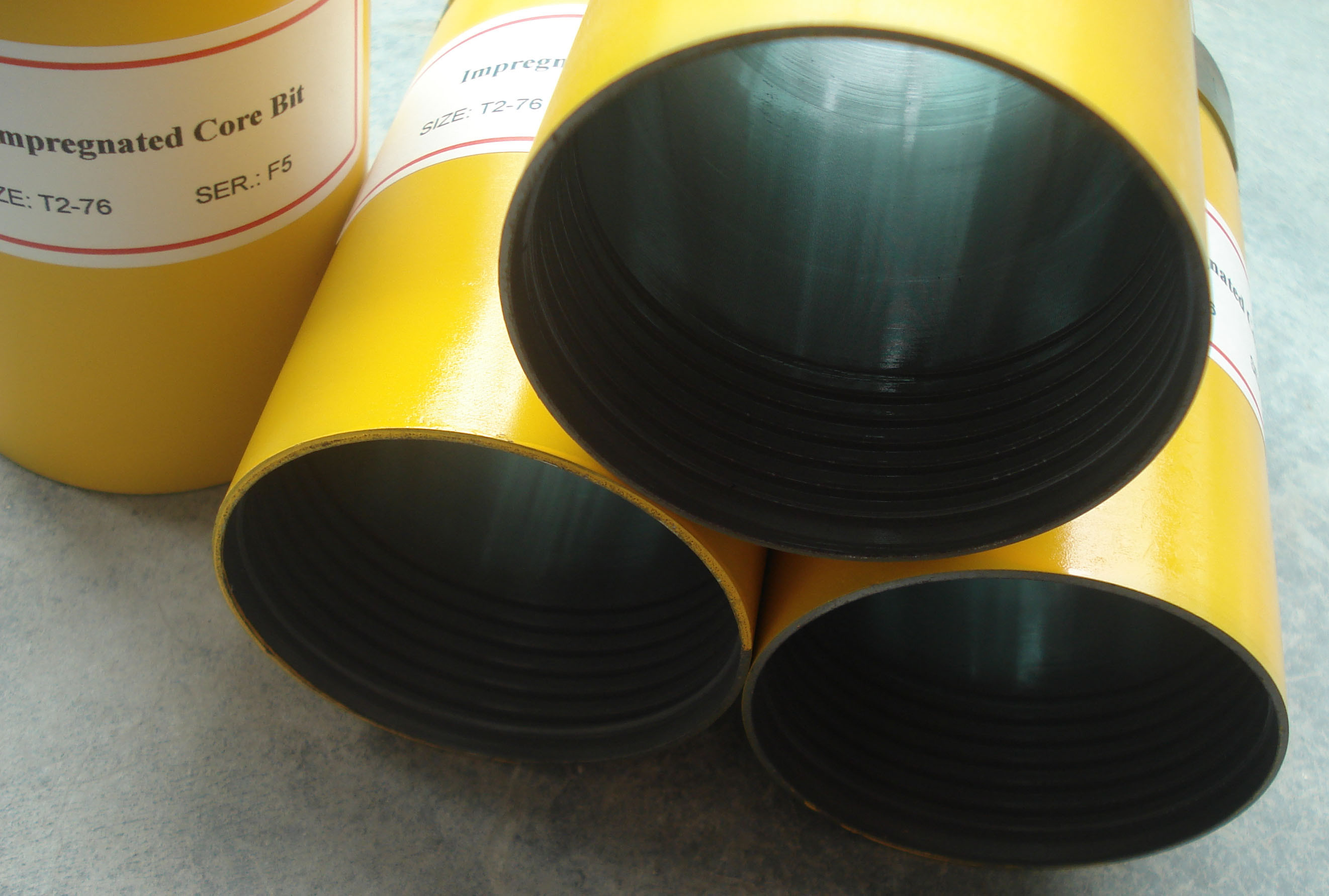 Exploration Core Drilling HQ Impregnated Diamond Core Drill Bits For Rock