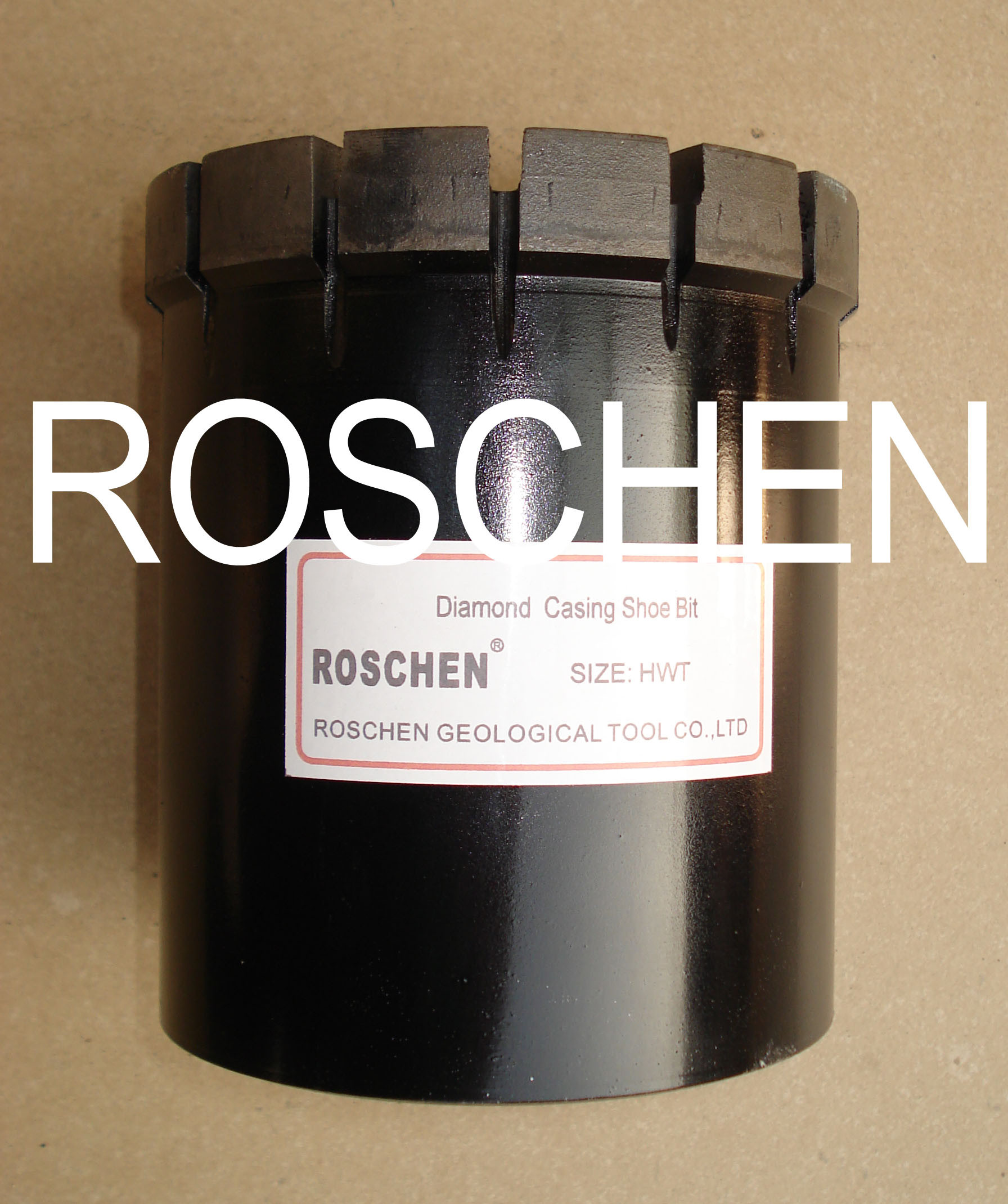 BW NW HW PW Diamond Core Drill Bitsd Casing Shoe Bit , Impregnated Rod ...