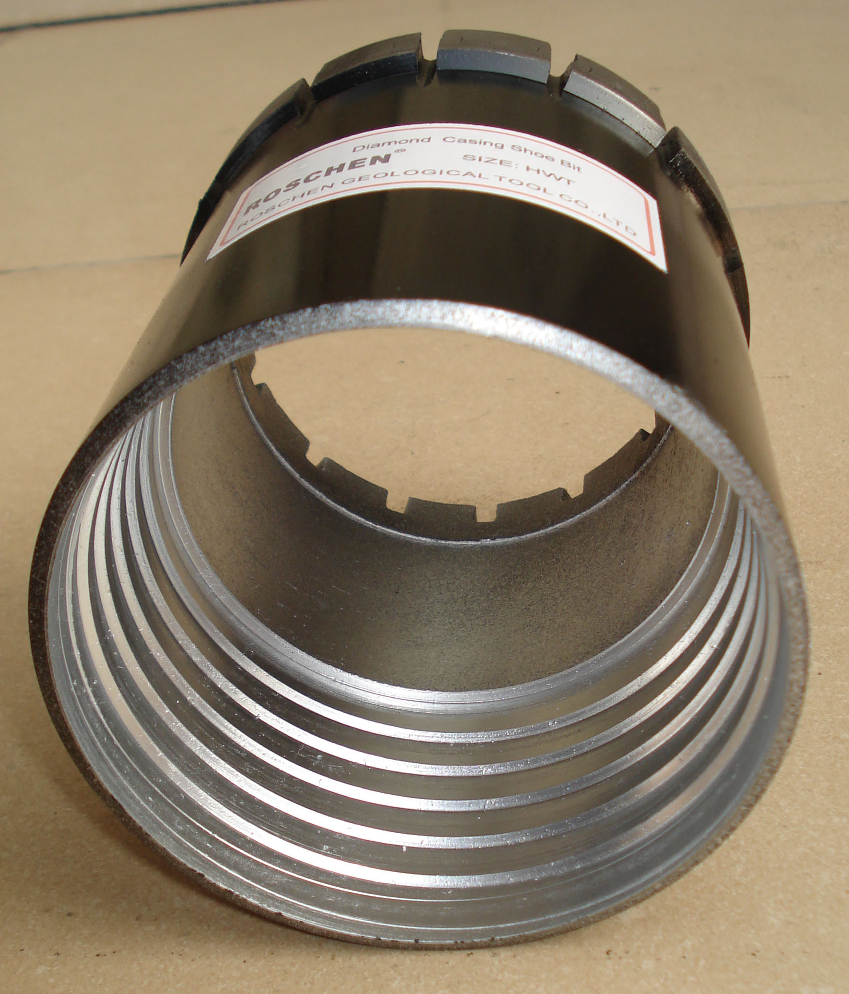 BW NW HW PW Diamond Core Drill Bitsd Casing Shoe Bit , Impregnated Rod ...