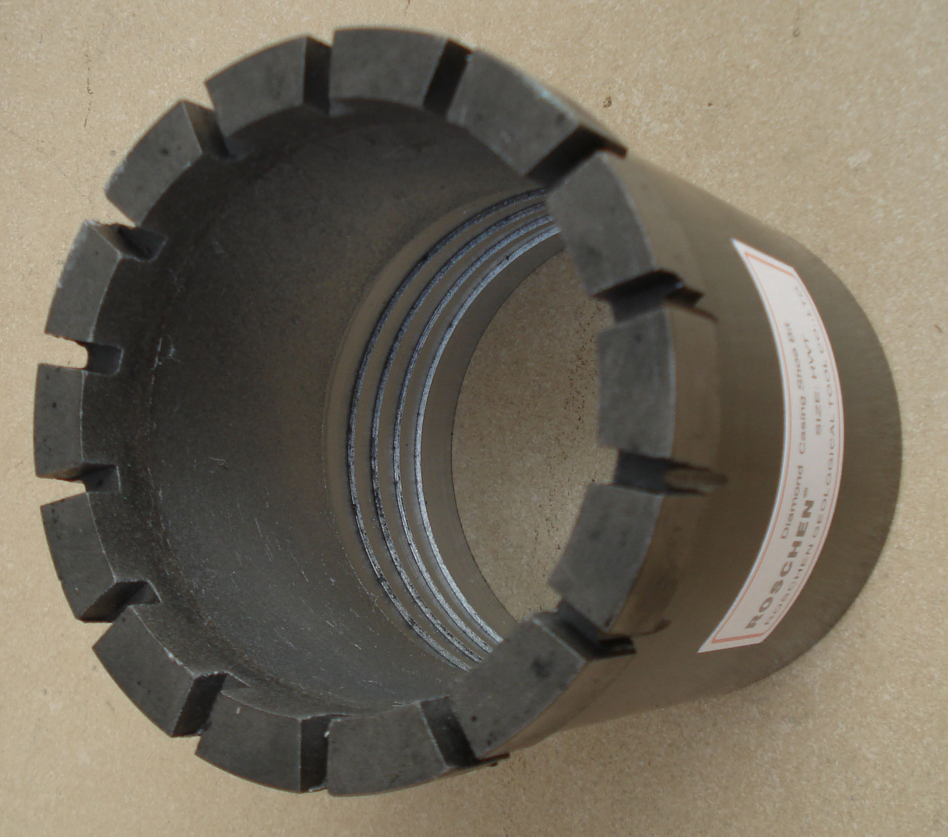 BW NW HW PW Diamond Core Drill Bitsd Casing Shoe Bit , Impregnated Rod ...