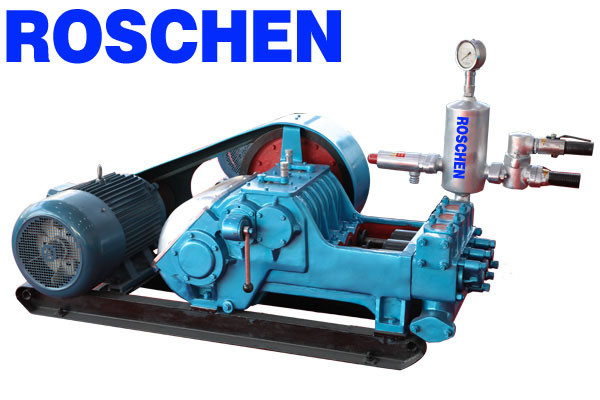 30kw Single Acting Triplex Plunger Stroke 110mm Drilling Rig Mud Pumps ...