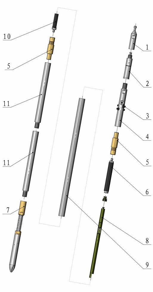 Waterproof Downhole Survey Core Orientation Tool for Hole Drilling