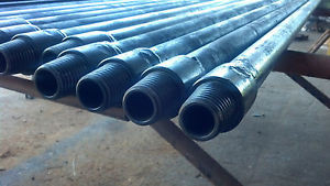 2 - 7/8" Mayhew Junior Friction Welded Drill Rod with 2 - 3/8" REG