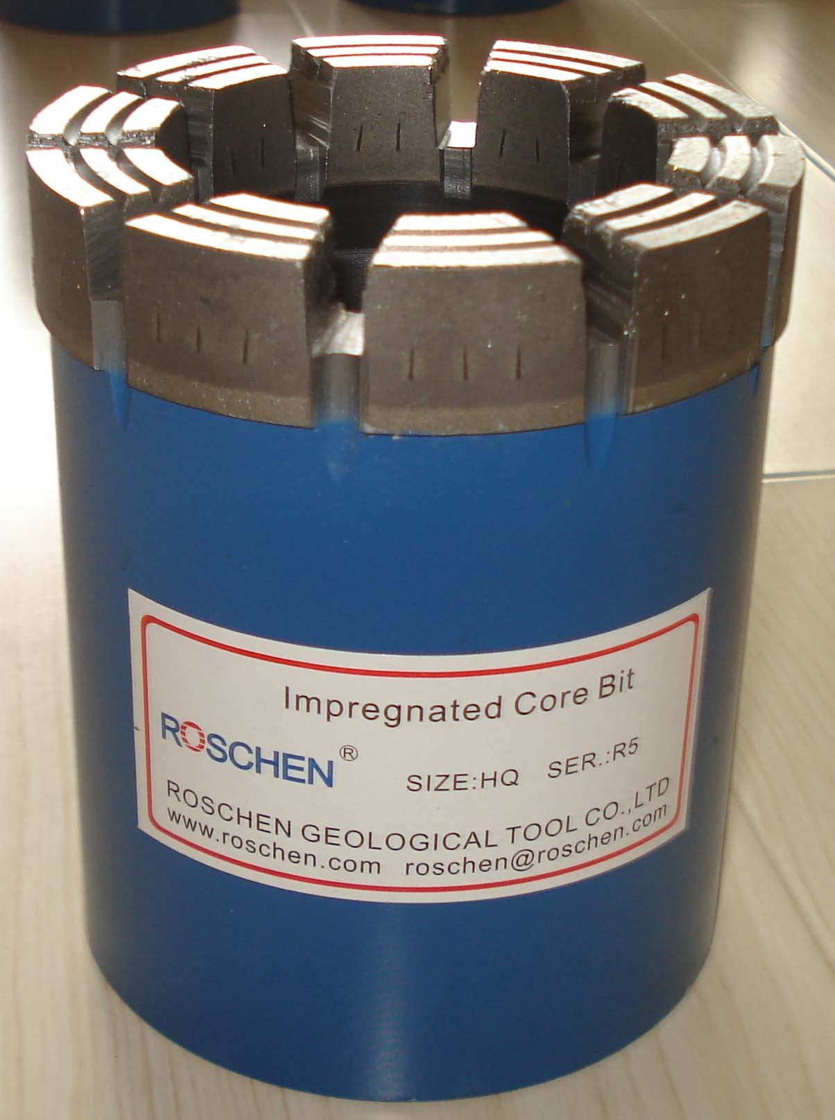 Impregnated Casing Concrete Core Drill Bit / BW NW HW Diamond Casing ...