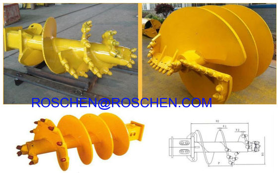 Hollow Stem Auger Drilling Used To Groundwater Monitoring Wells