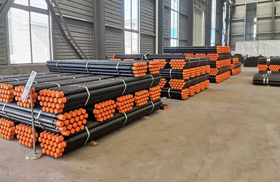 Hexagonal Hollow Steel Drill Rods With R32 Button Bits for Blast Hole ...
