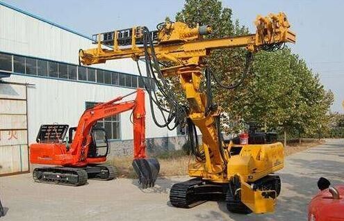 Drilling Rig Machine Used Hollow Stem Auger For Soil Sampling And ...