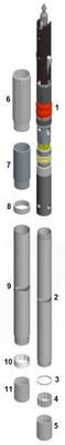 NQU Alloy Steel Double Tube Core Barrel for Underground Drilling