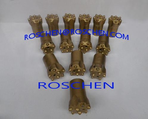 R32 Threaded Top Hammer Drilling , Button Drill Bit For Australia Mining