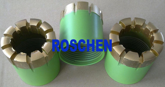 PQ Shoe Bit Fit On PQ Drill Pipe Diamond Core Bits For Exploration Core ...