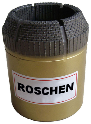 NQ3 HQ3 PQ3 Surface Set Diamond Bit for exploration diamond core drilling samples