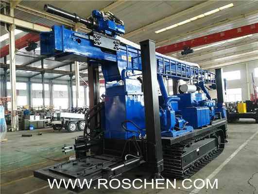 Solar Pile Hole Drilling Rig Machine , Rotary Drilling Rig For ...