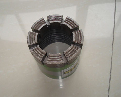 Gold Mining Diamond Core Drill Bits NQ HQ PQ For Diamond Core Drilling