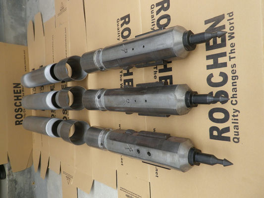DTH Casing Advancer PHD Rod Box Connection With Tricone Roller Drill Bits