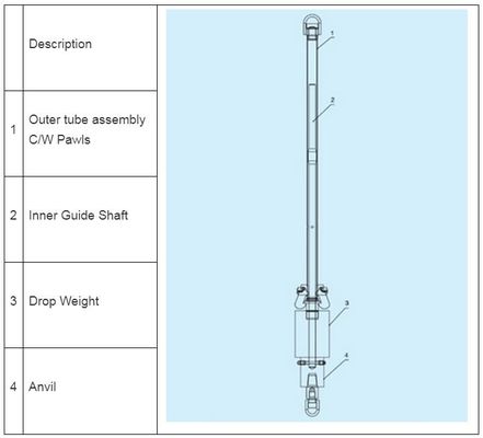 Automatic Trip SPT Hammer For Standard Penetration Test Soil Investigation