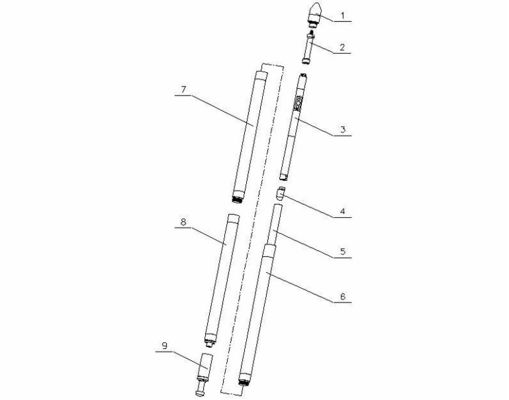 Waterproof Downhole Survey Core Orientation Tool for Hole Drilling