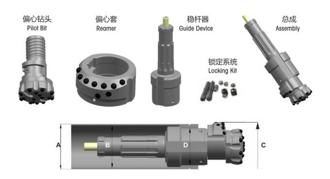 Odex Eccentric Casing Drilling System for hydraulic water well drilling rig